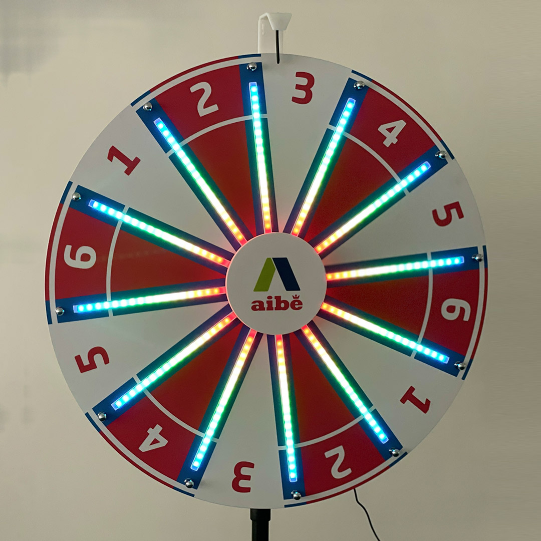 Illuminated Wheel of Fortune | LED Prize Wheel | Focus